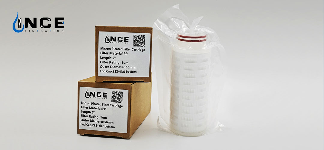 20 Micron Standard Pleated Cartridges for General Purpose Filtration