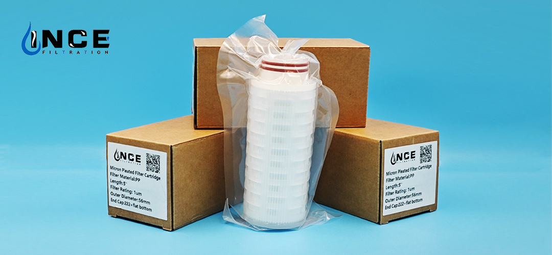 A Comparison of 5-Micron and 20-Micron Pleated Filters for Water Filtration
